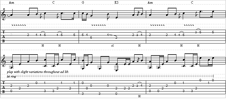 "The Unforgiven" by Metallica