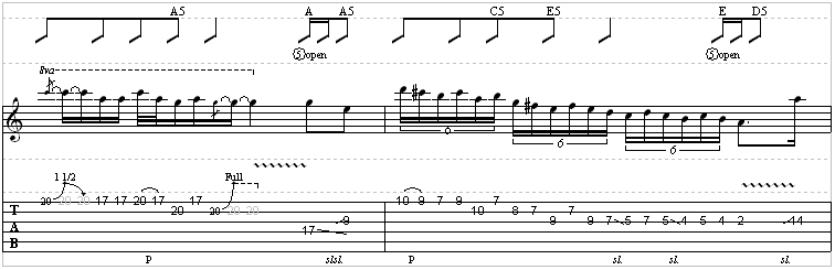 "The Unforgiven" by Metallica