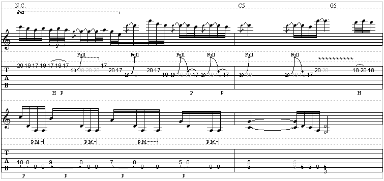 "The Unforgiven" by Metallica