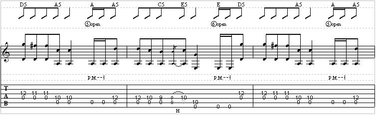 "The Unforgiven" by Metallica